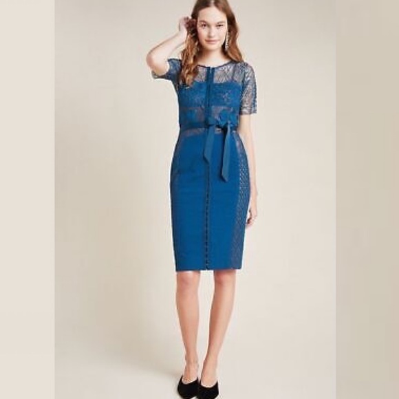 Byron Lars | Dresses | Anthropologie Byron Lars Carissima Sheath Dress ...